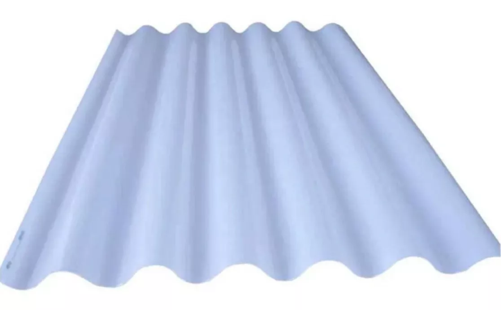 Telha Ondulada Translucida 244x110cm - Lux Telha | Casa Nova